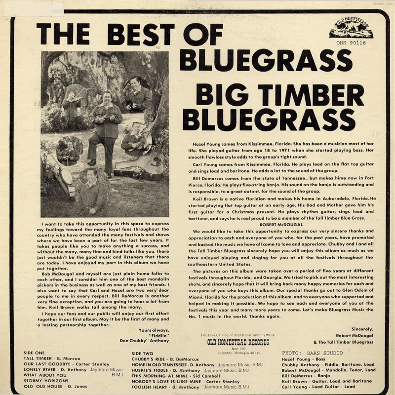 CME: Big Timber Bluegrass